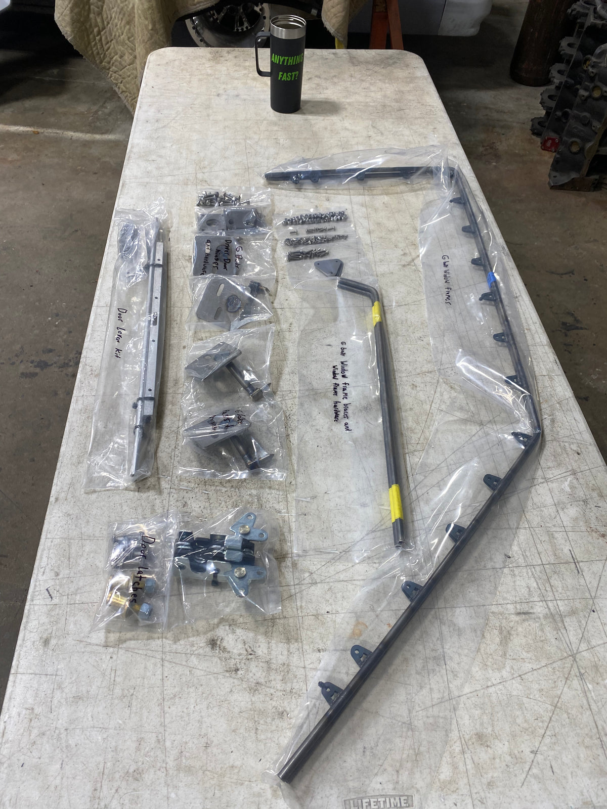 Door Window Frames — Eric Kenward Racing