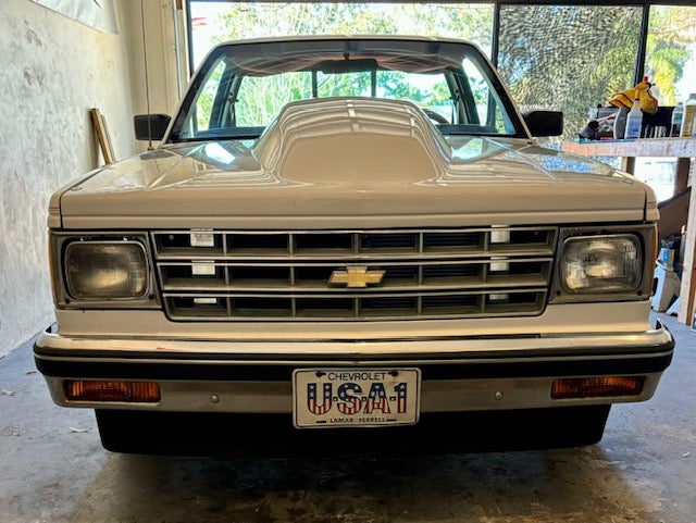 1st gen S10 full length 6" sunoco/bubble style hood — Eric Kenward Racing
