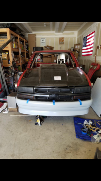 2nd Gen S10 3 ½’’ Cowl Hood - Eric Kenward Racing