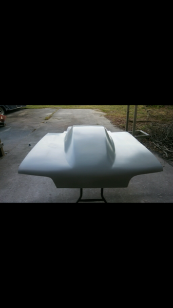 Fox Body Four Eye 6" Bubble Hood - Eric Kenward Racing