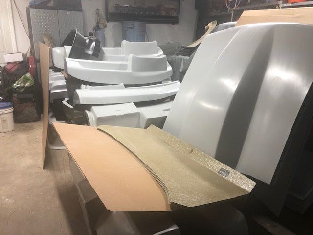 Fox Body Mustang Rear Deck Lid - Eric Kenward Racing