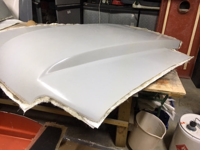 Fox Body Mustang 2’’ Cowl Hood — Eric Kenward Racing