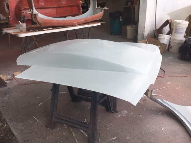 Fox Body Four Eye 6" Bubble Hood - Eric Kenward Racing